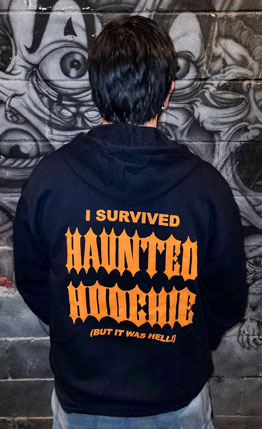 Haunted House | Halloween Merchandise | Hoochie Gear | T Shirts | Hoodies