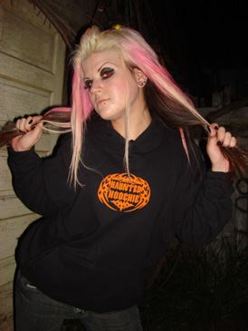 Haunted House | Halloween Merchandise | Hoochie Gear | T Shirts | Hoodies